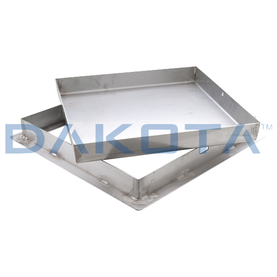 Heavy Stainless Steel Recessed Cover